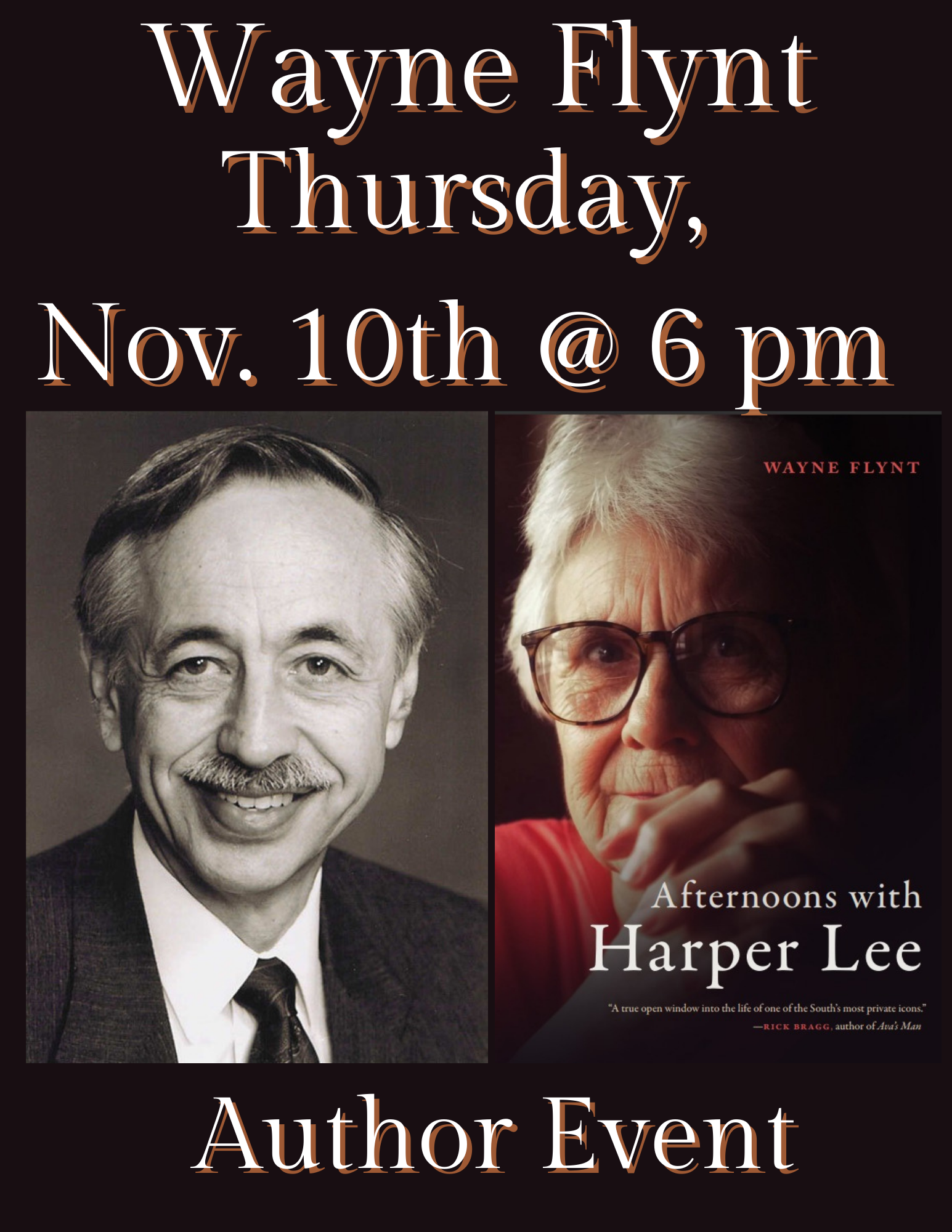 Wayne Flynt -- Author Event — Page & Palette