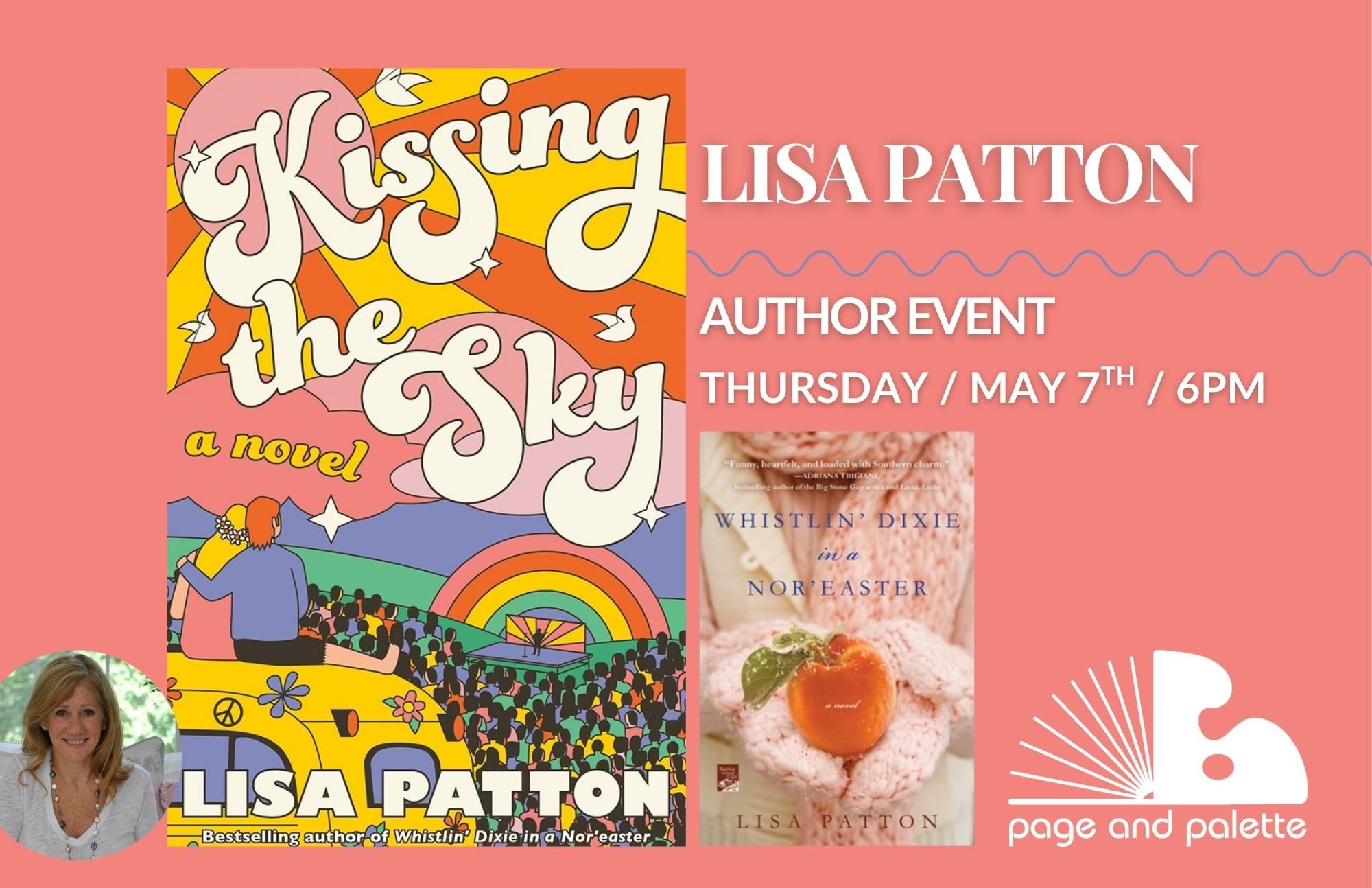 Lisa Patton -- Author Event — Page & Palette