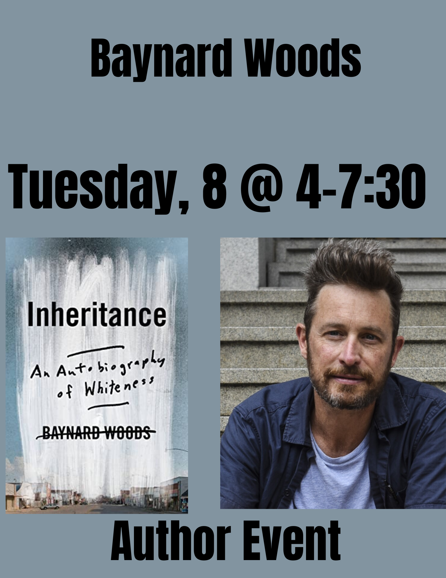 Baynard Woods -- Author Event — Page & Palette