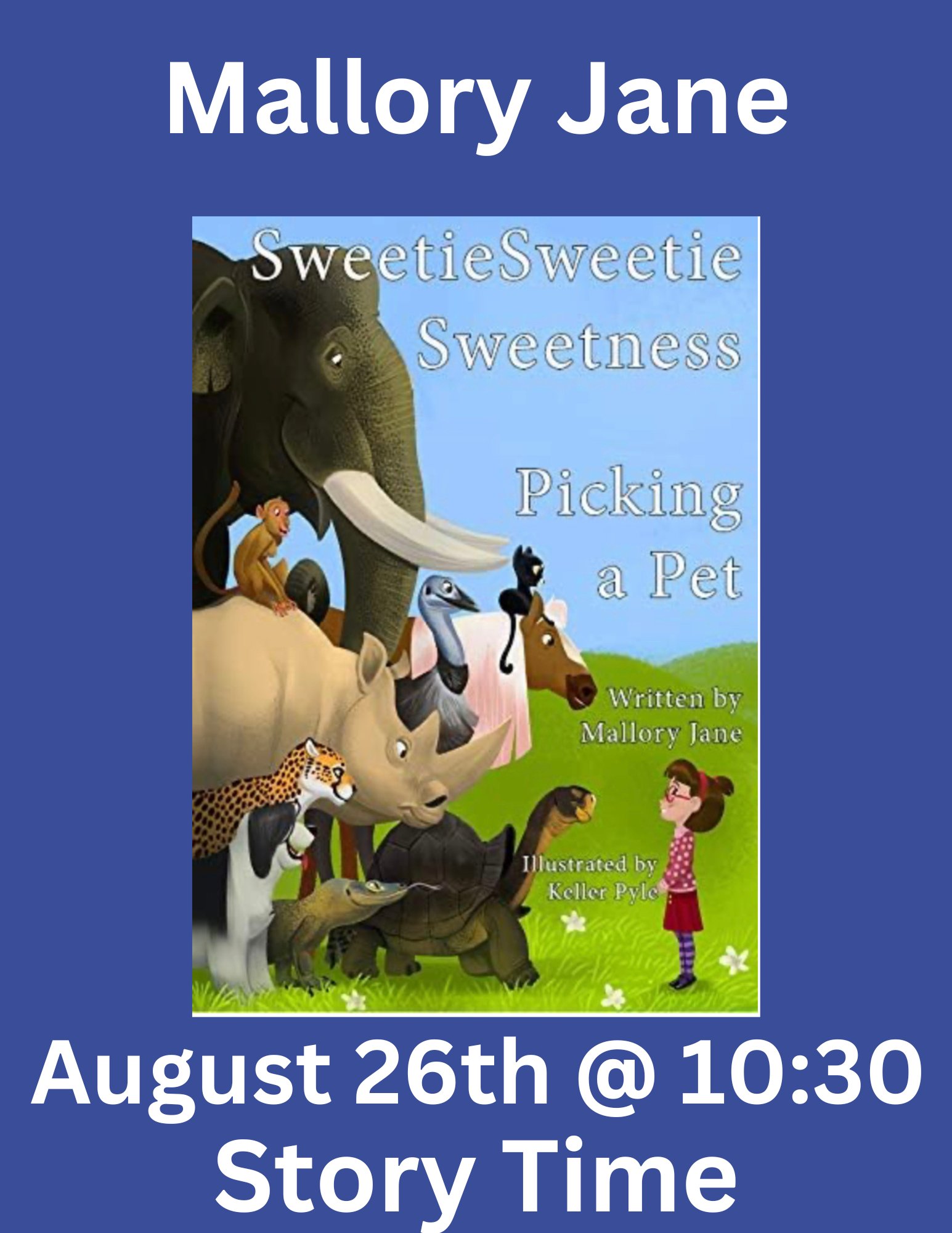 Mallory Jane -- Author Signing — Page & Palette