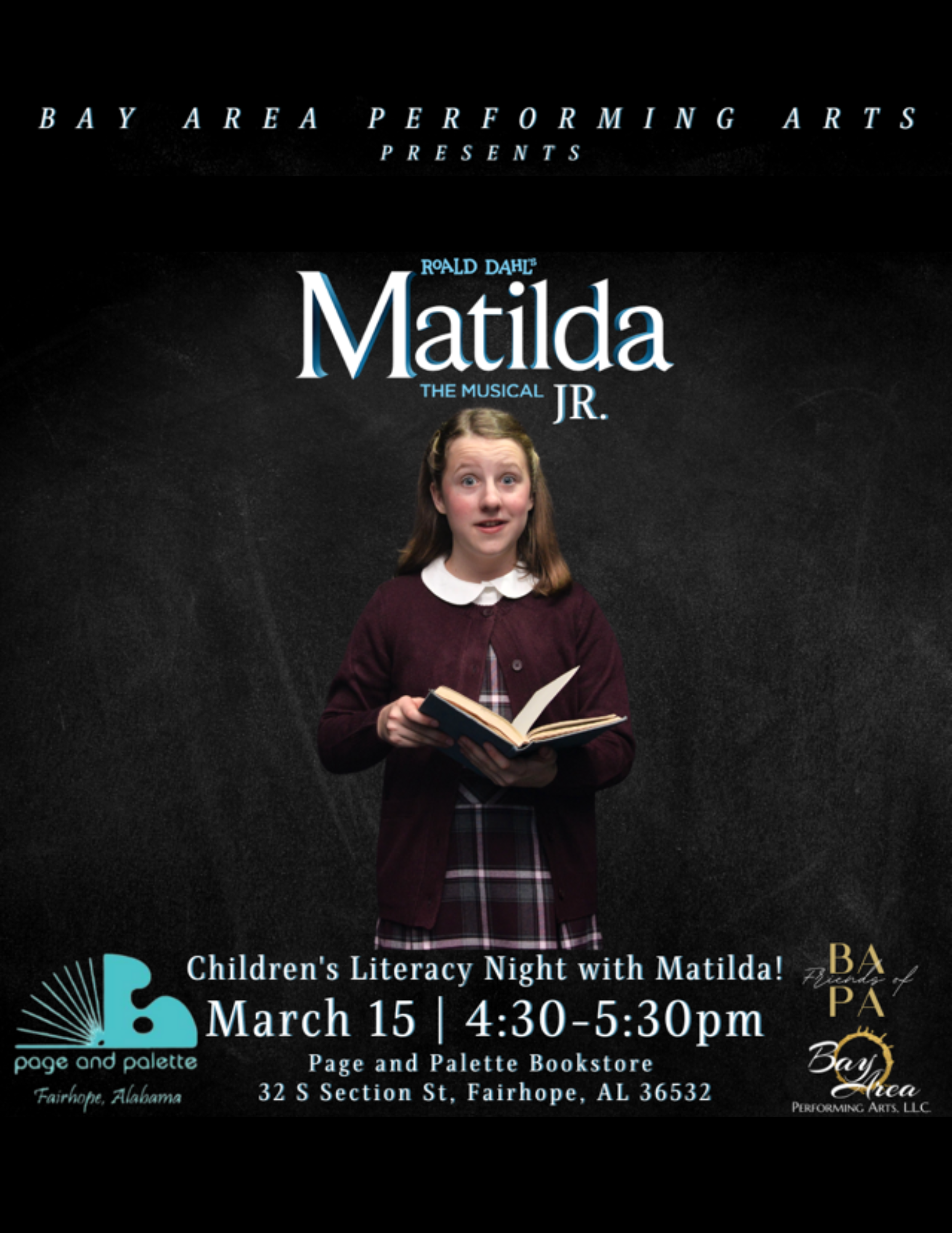 Matilda Jr -- The Musical — Page & Palette