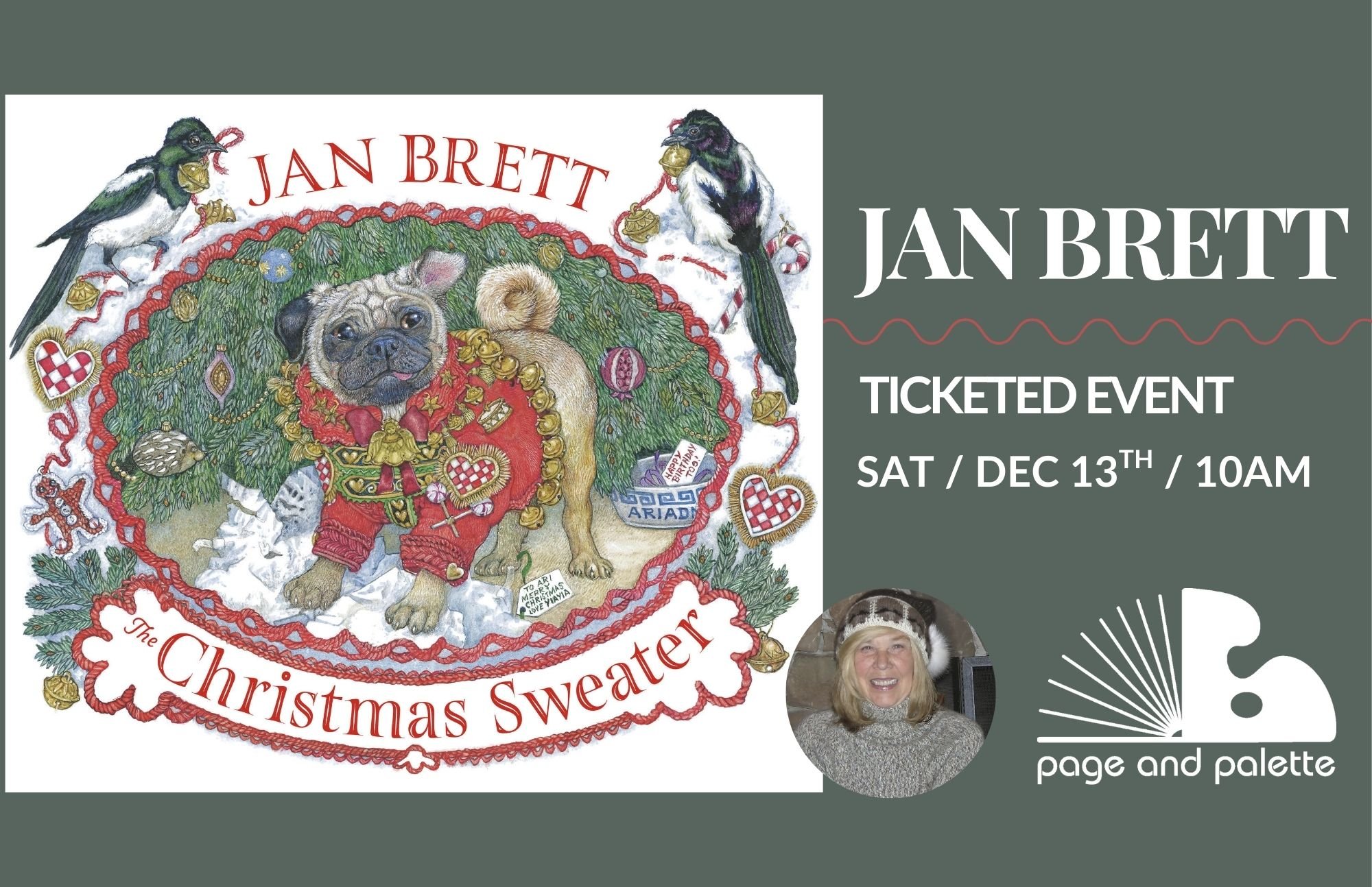Jan Brett -- Ticketed Drawing Presentation & Author Signing — Page ...