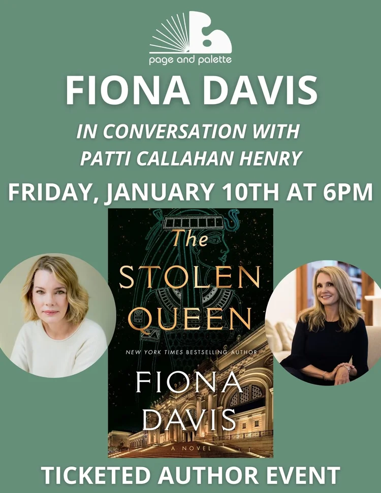 Fiona Davis - TICKETED Author Event — Page & Palette