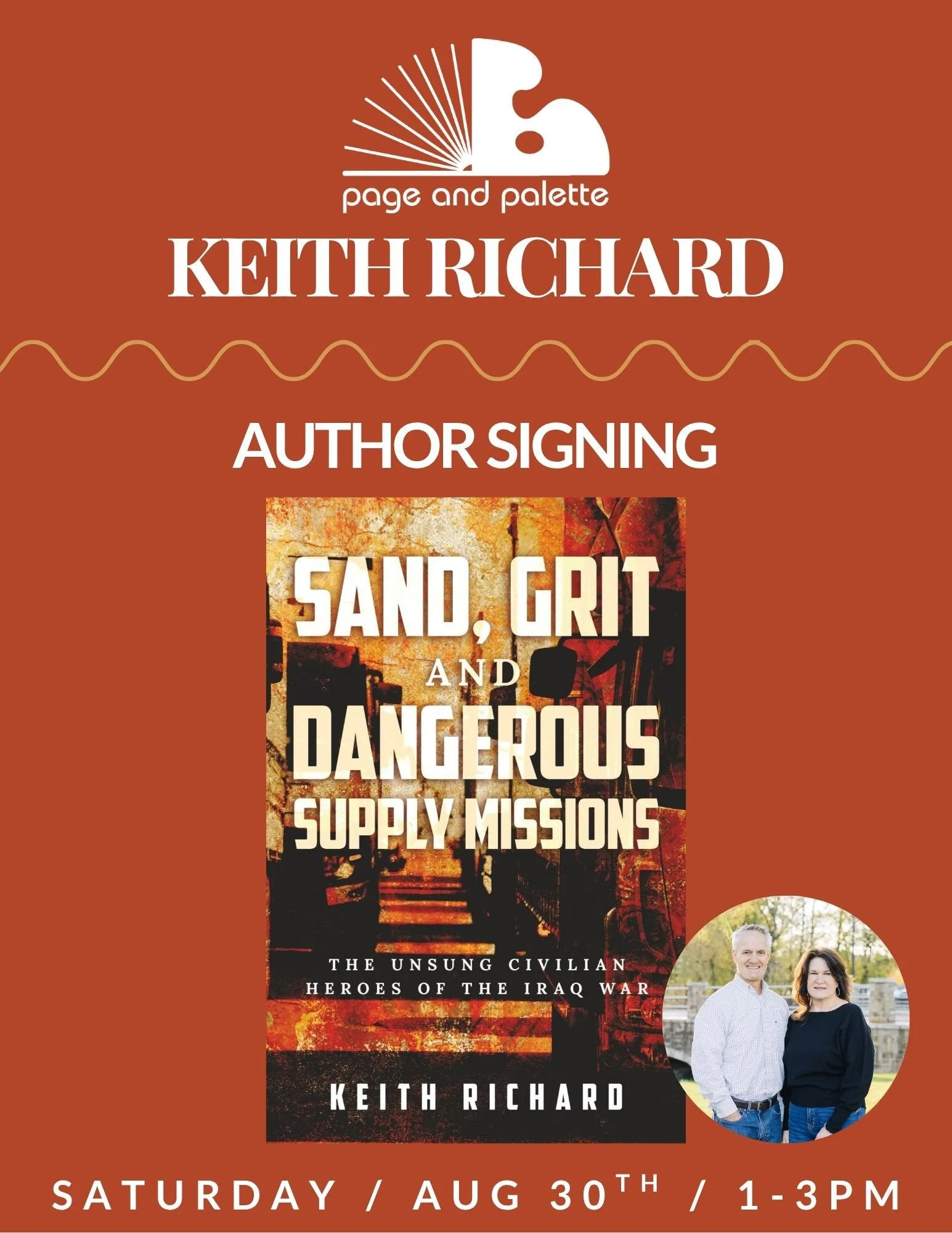 Keith Richard -- Author Signing — Page & Palette