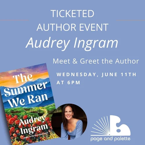 Audrey Ingram - Ticketed Author Event — Page & Palette
