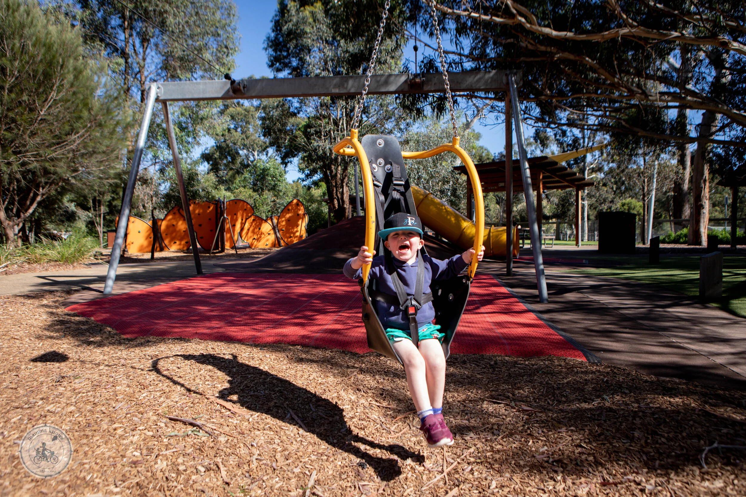 copper butterfly playspace, eltham — mamma knows east