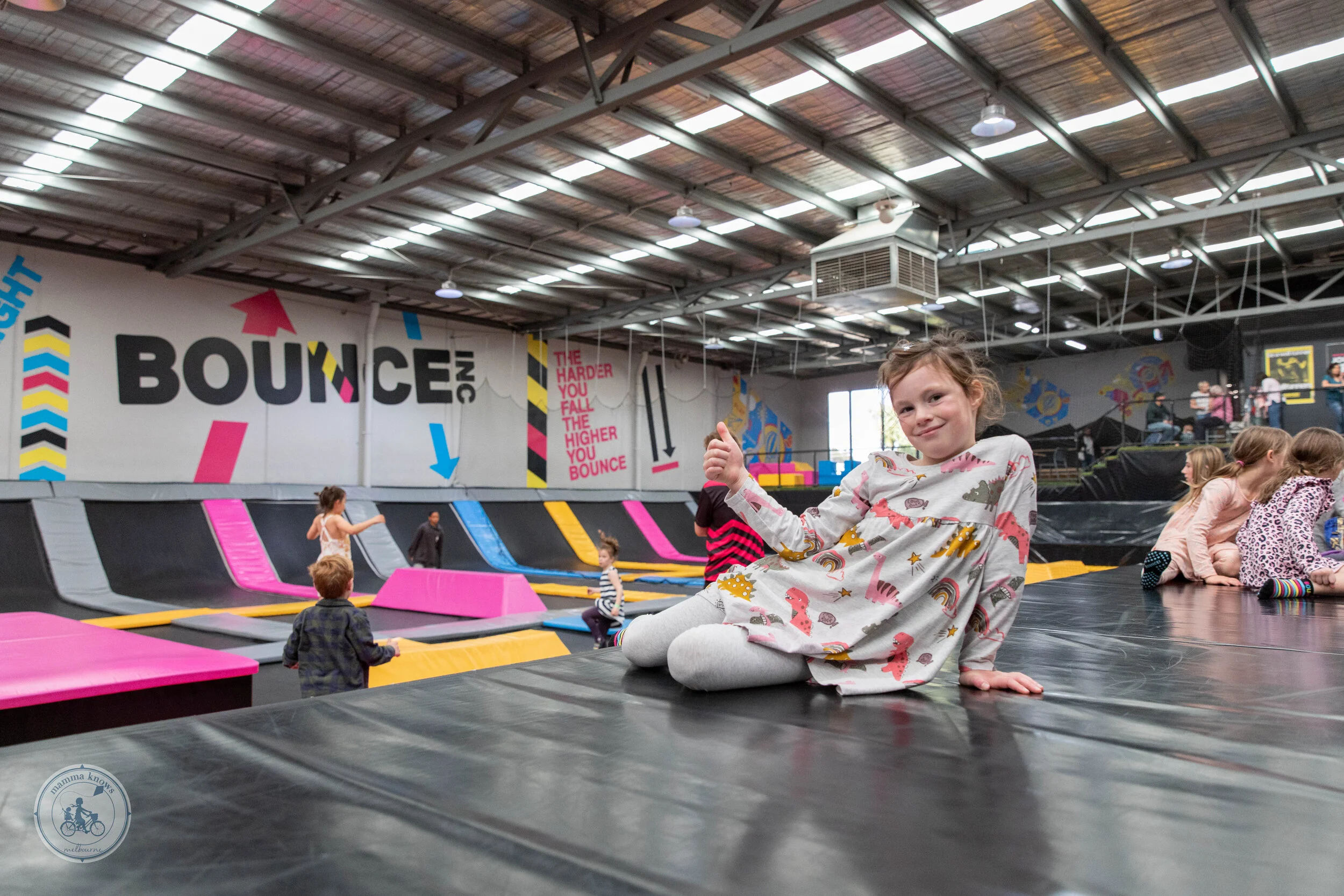 bounce inc, blackburn north — mamma knows east