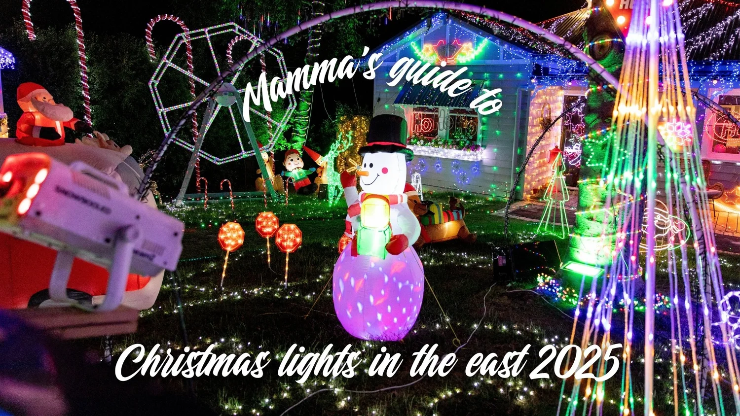 mamma's guide to christmas lights in the east 2025 — mamma knows east