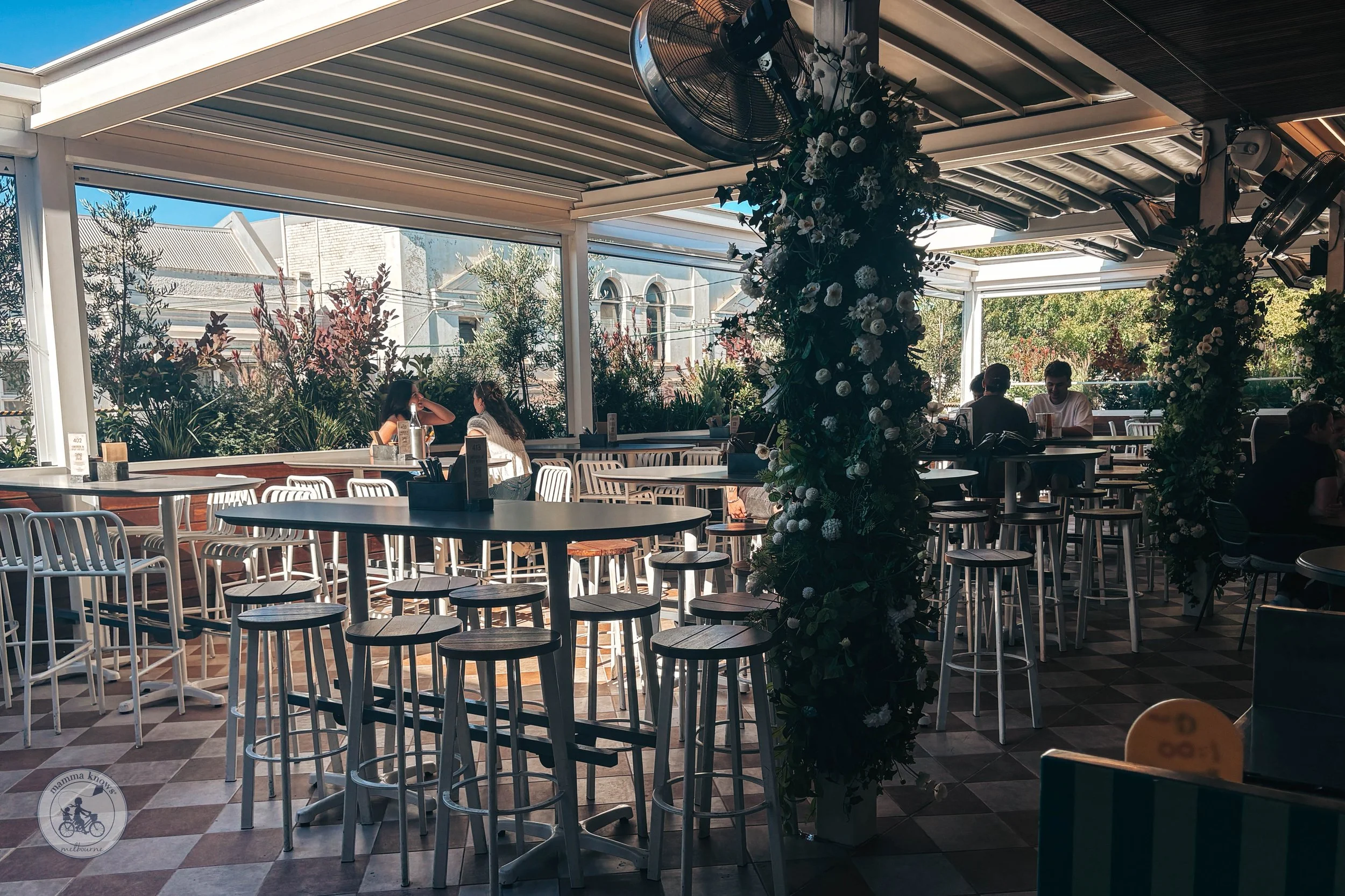 Family Dining With A View - The Gardiner Hotel, Malvern — mamma knows east