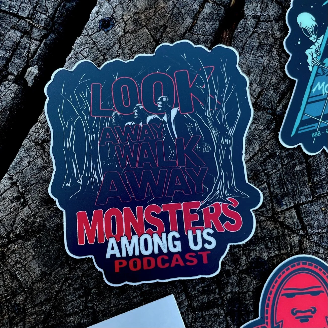 Monsters Among Us Sticker Pack — Monsters Among Us Podcast