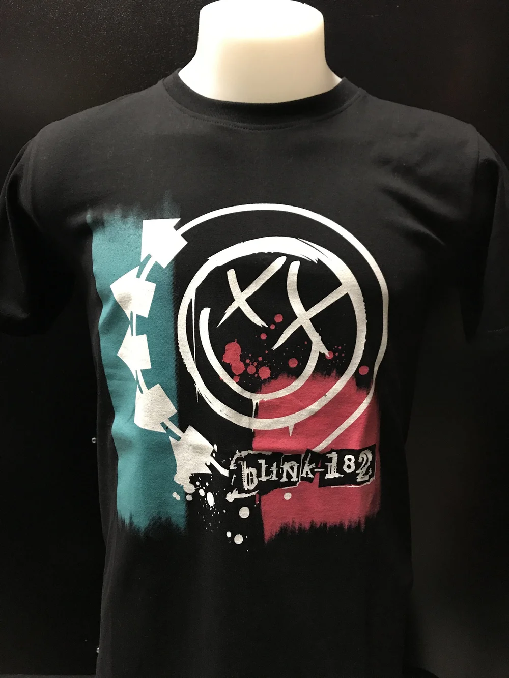 Blink 182 Smiley Logo Blue