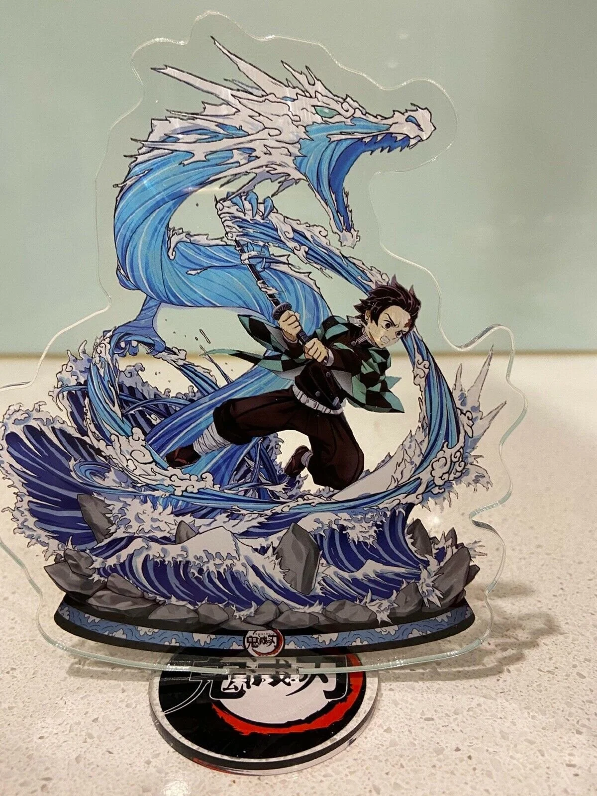 Demon Slayer Tanjiro Kamado - Acrylic Stand - Cake Topper / Desk Stand ...