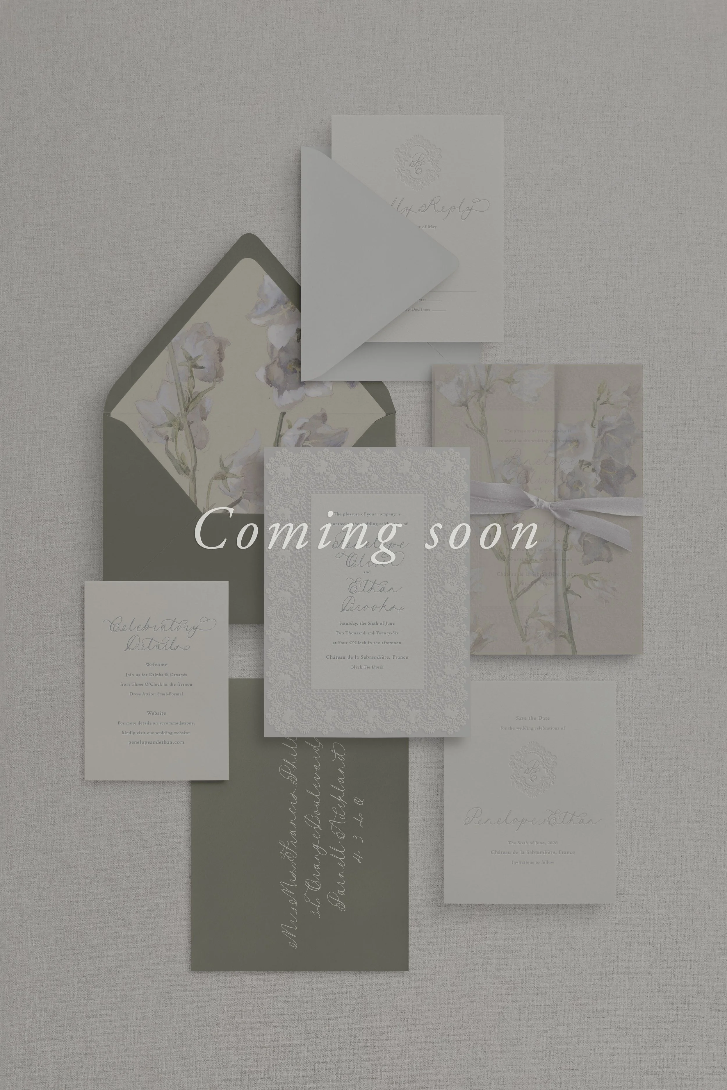 Shop Wedding Invitations | Elegant Designs Awaits — Michaela McBride ...