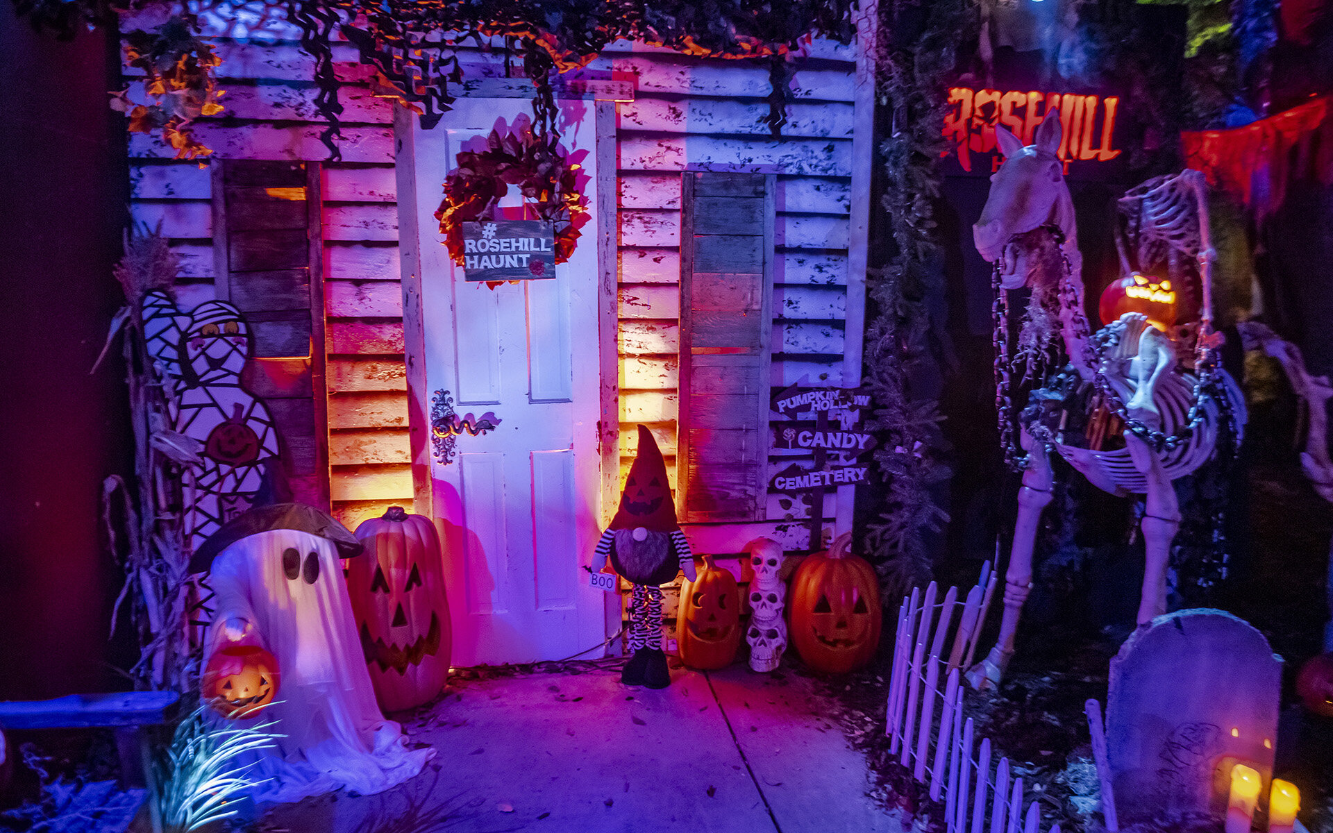 Orange County Yard Haunts 2020: Bayou By You, Haunted Mansion Haunt ...