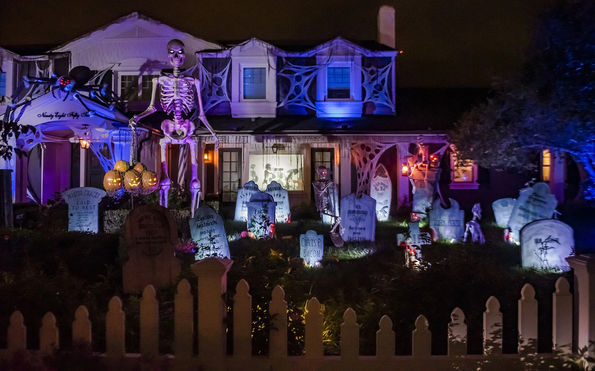 Orange County Yard Haunts 2020: Bayou By You, Haunted Mansion Haunt ...