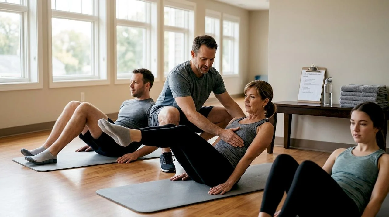 Pilates for beginners: build core strength in 2026 — Amrita Yoga & Wellness