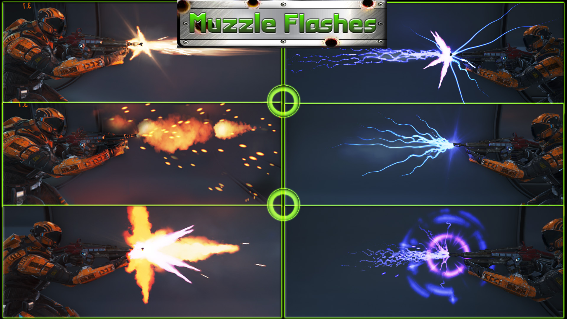 101 Muzzle Flashes — W3Studios