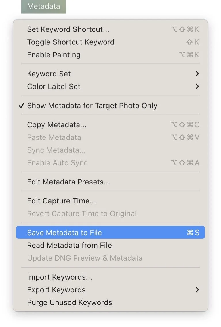 Adding Name and Title to Your Image — Heard Nature Photographers