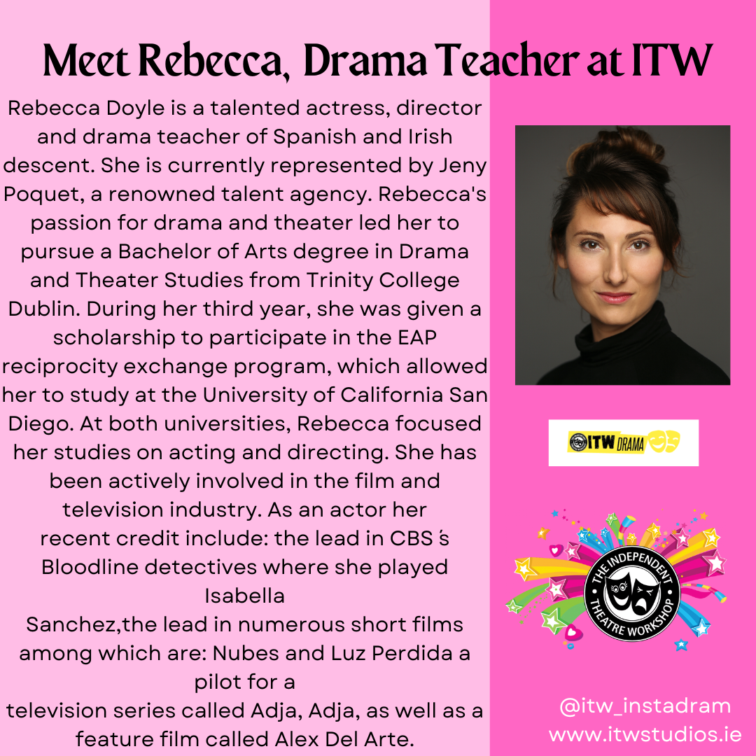 DRAMA AT ITW — The Independent Theatre Workshop
