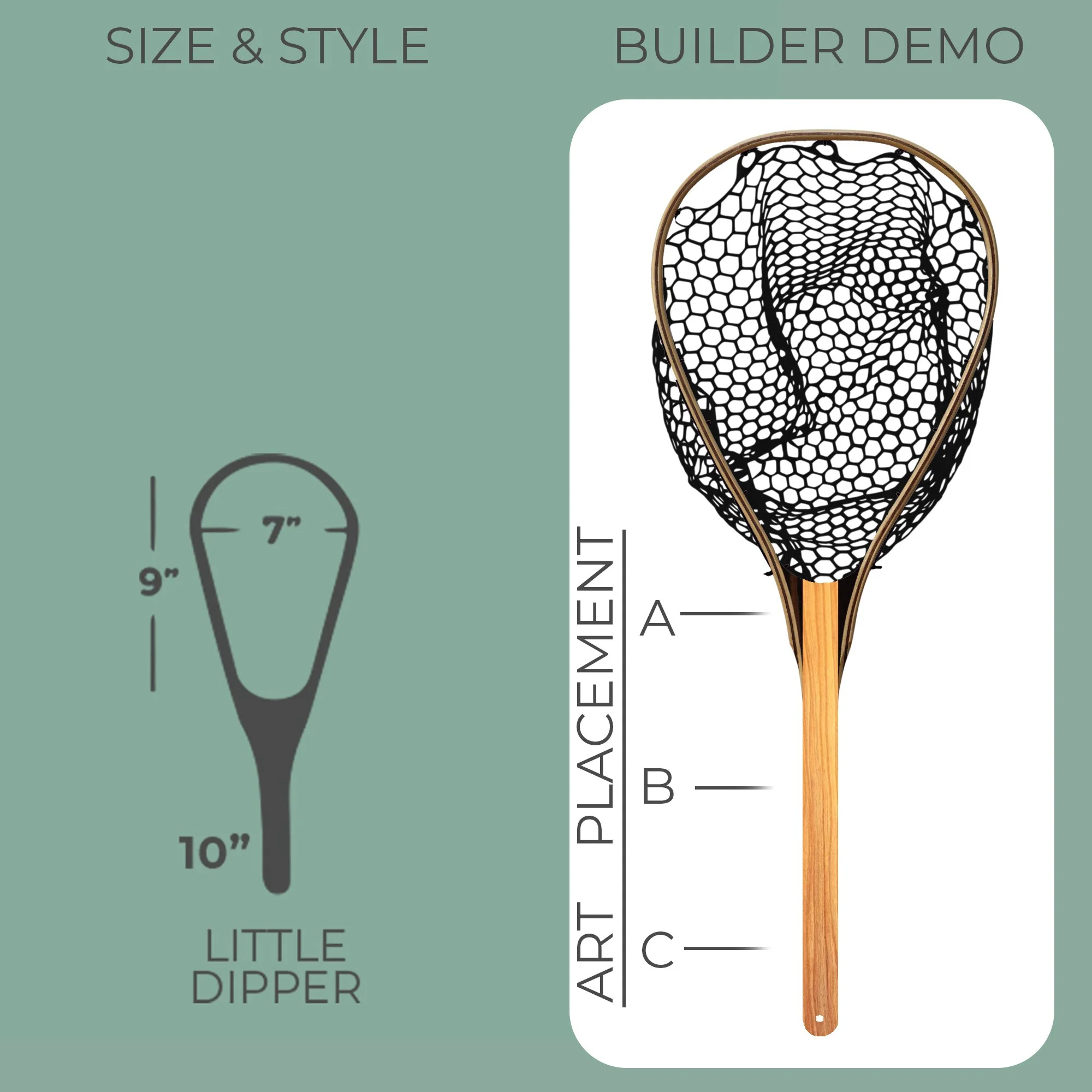 Custom wood fly fishing net — Wayward Handcrafted Fly Fishing Gear ...