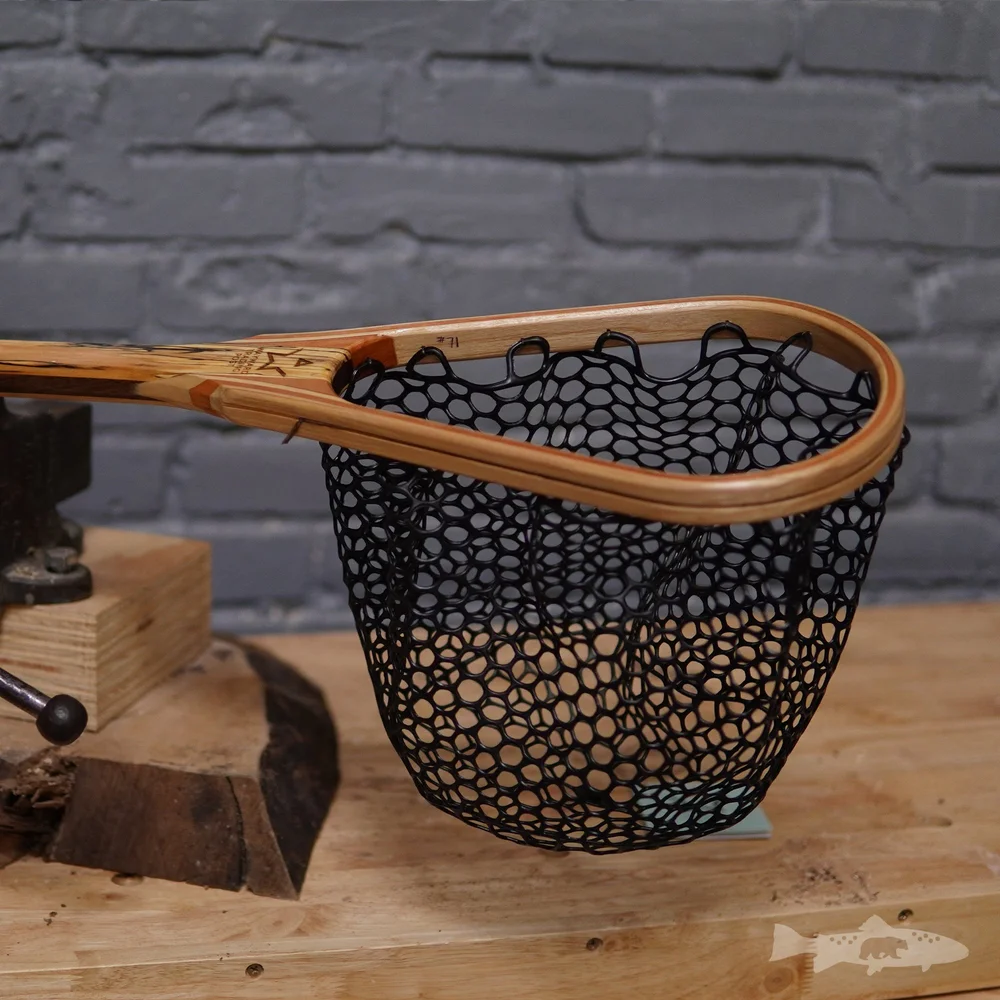 Custom wood fly fishing net — Wayward Handcrafted Fly Fishing Gear ...