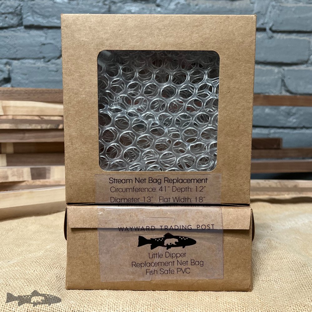 Landing net replacement bags - Fishing Net Bag made from rubber netting ...