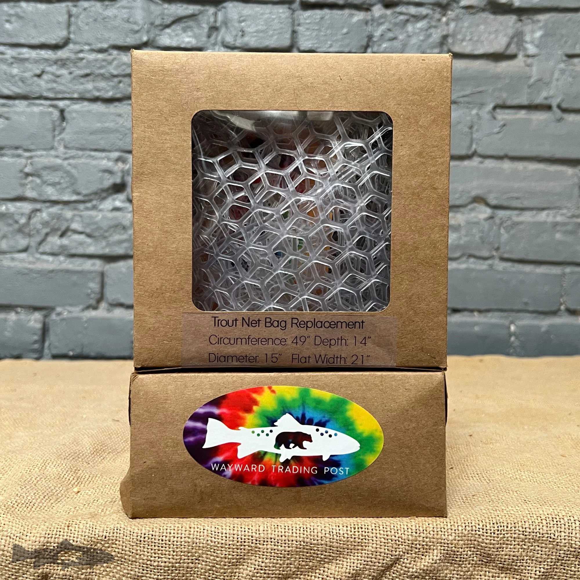 Landing net replacement bags - Fishing Net Bag made from rubber netting ...