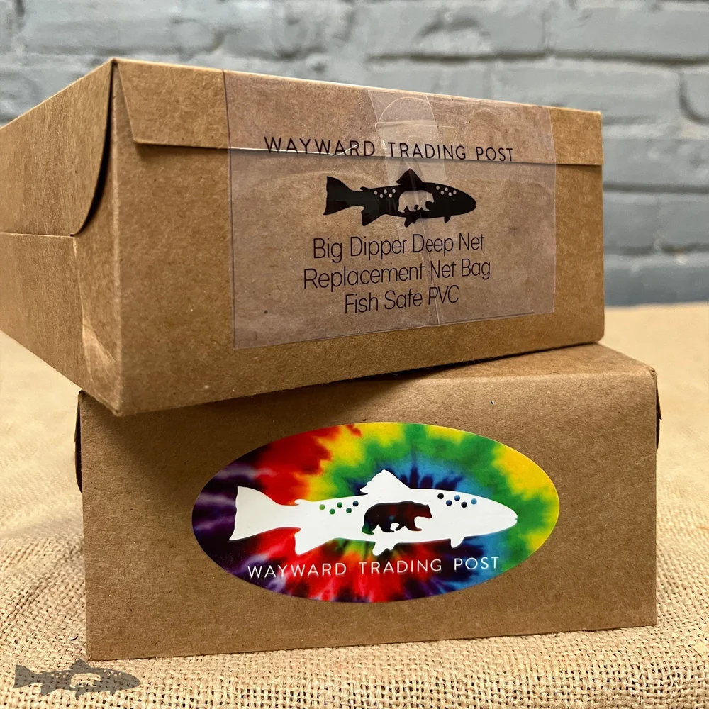 Clear Rubber Replacement Fishing Nets - Deep LARGE rubber netting ...