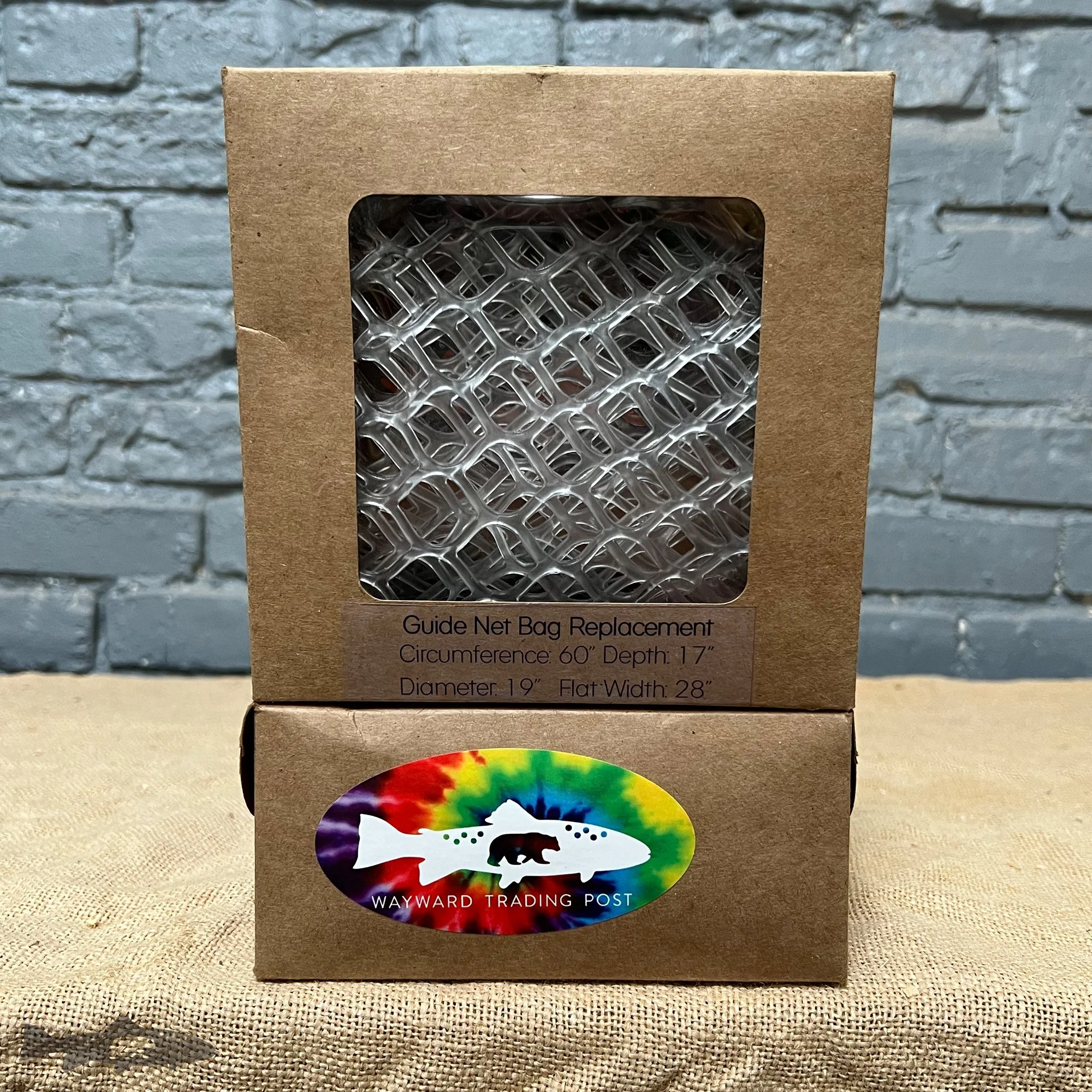 Clear Rubber Replacement Fishing Nets - Fat Jake rubber netting ...