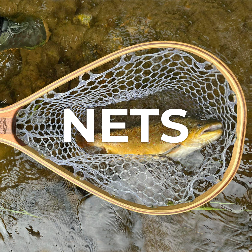 Wood Fly Fishing net - Handcrafted Custom Fly Fishing net made in the USA