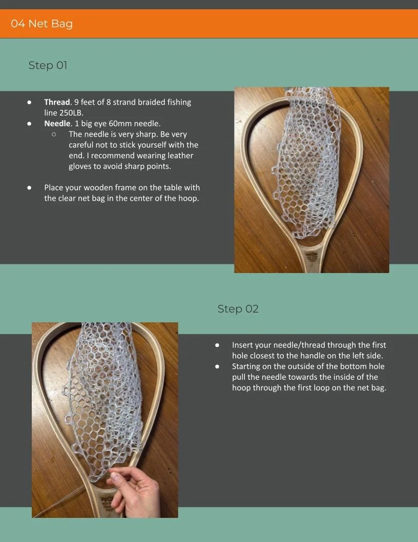 Clear Rubber Replacement Fishing Nets - Small rubber netting ...