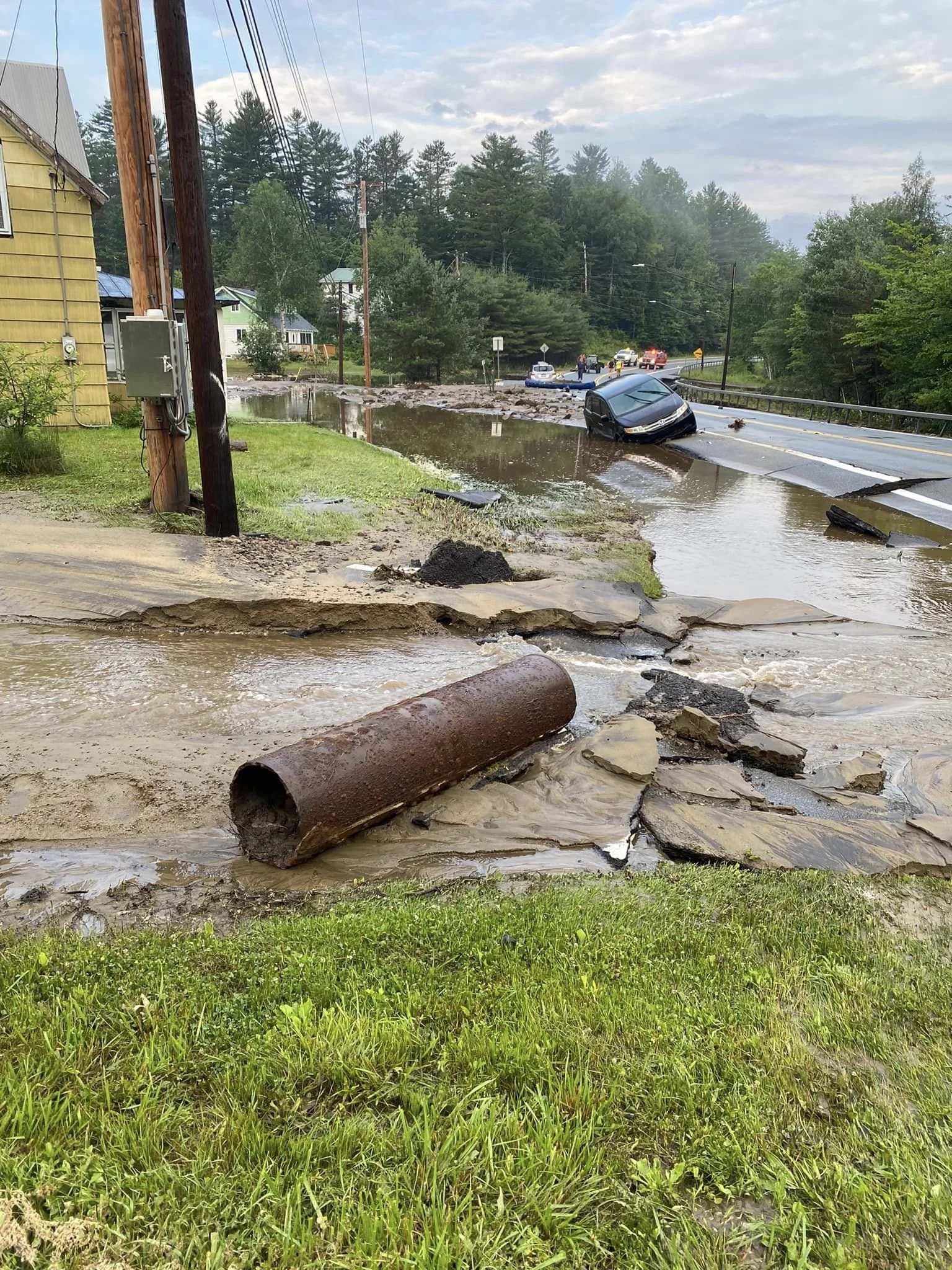 Heavy rain, flooding wreak havoc in Long Lake — Tupper Lake Free Press