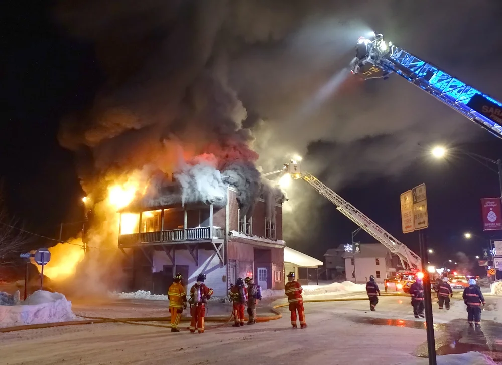 Fire claims another building on Main Street — Tupper Lake Free Press