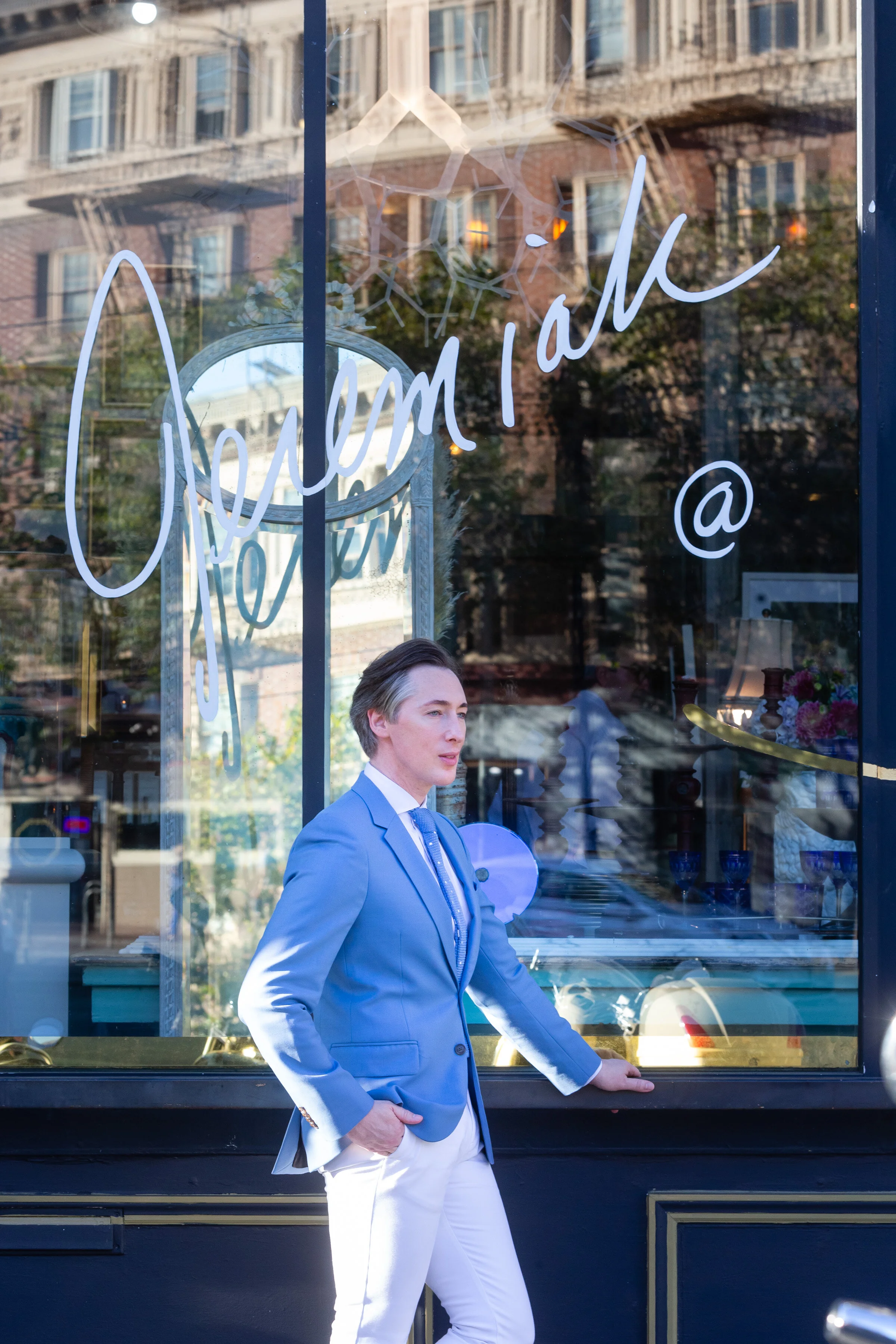 Dean Rhys Morgan and Jeremiah Godman at J.Rachman — Jonathan Rachman Design