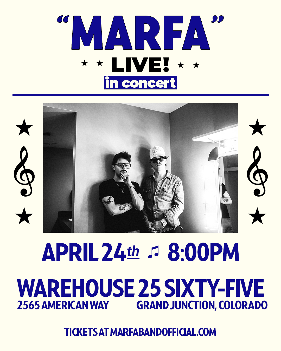 MARFA — Warehouse 25Sixty-five Kitchen & Bar