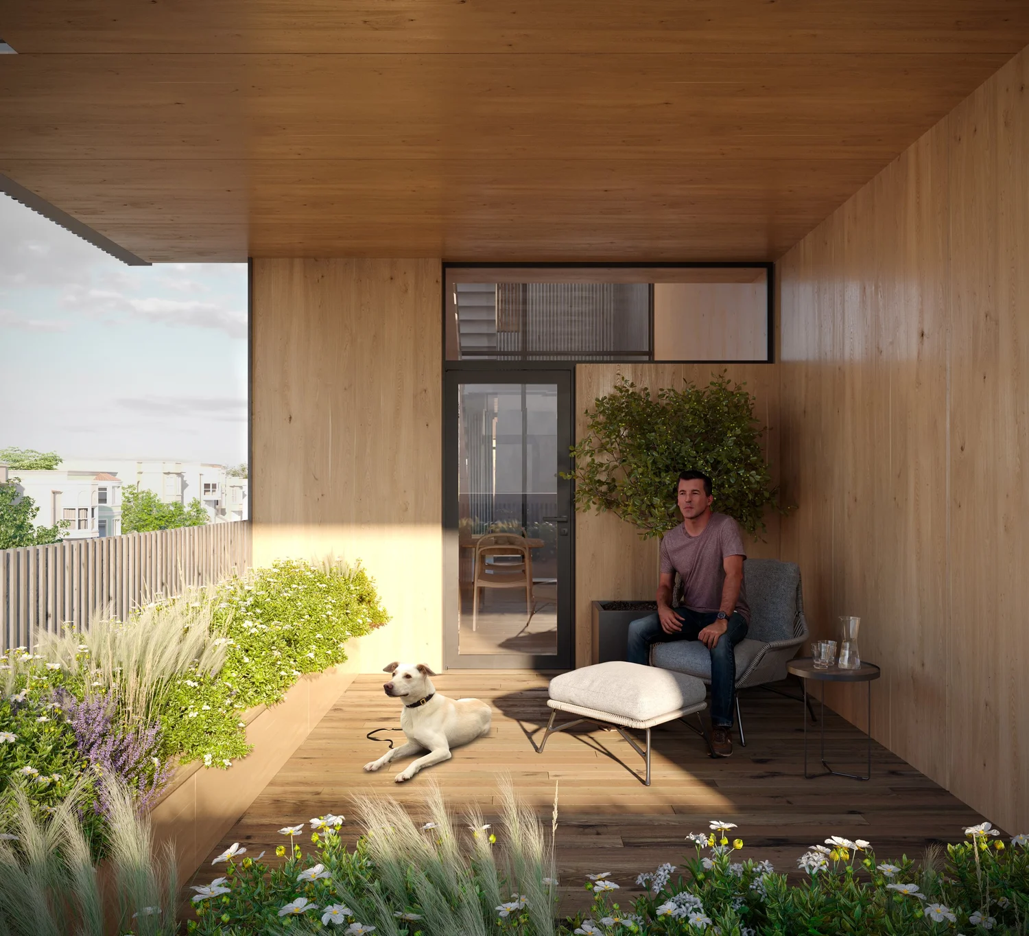 Carved Terrace Block— OBJECT TERRITORIES