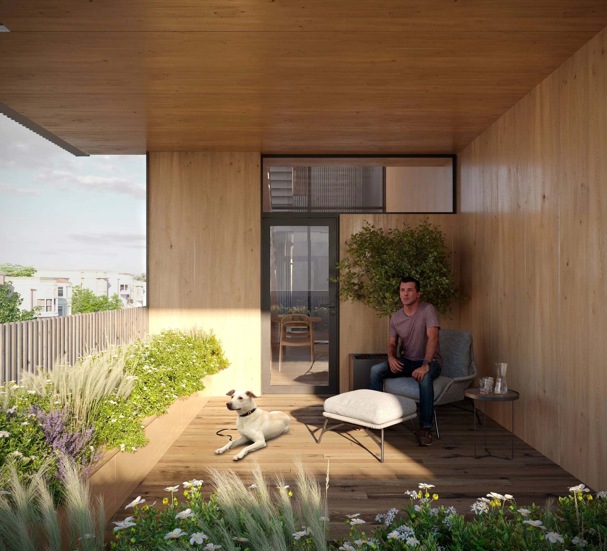 Carved Terrace Block— OBJECT TERRITORIES