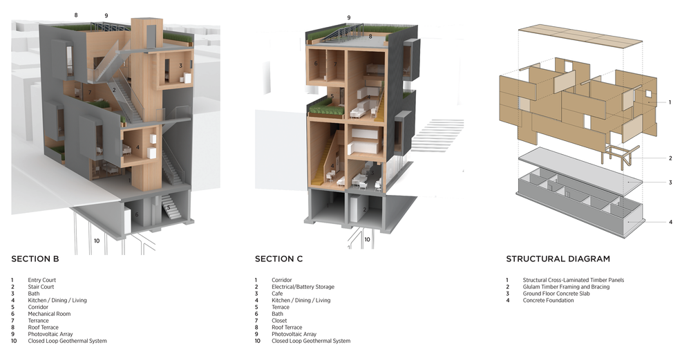 Carved Terrace Block— OBJECT TERRITORIES
