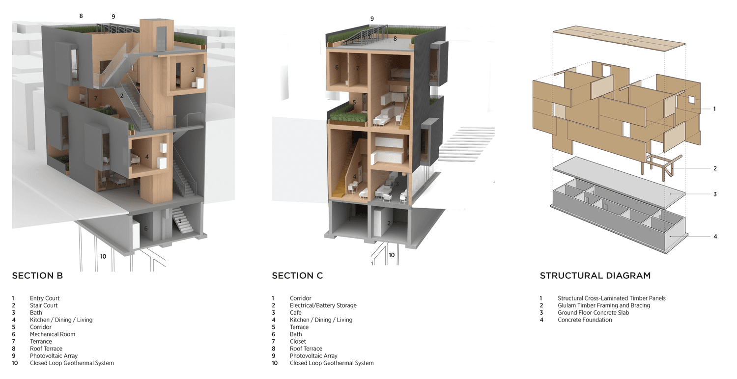 Carved Terrace Block— OBJECT TERRITORIES