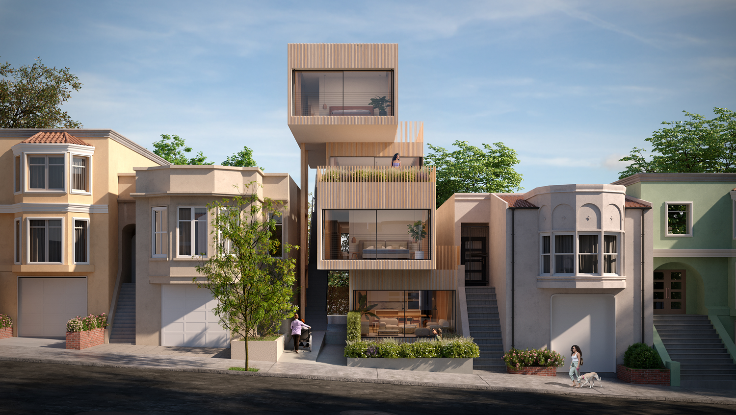 2 X 4 Terrace Houses— OBJECT TERRITORIES