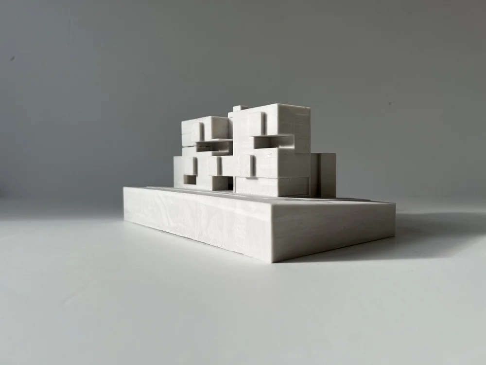 Carved Terrace Block— OBJECT TERRITORIES