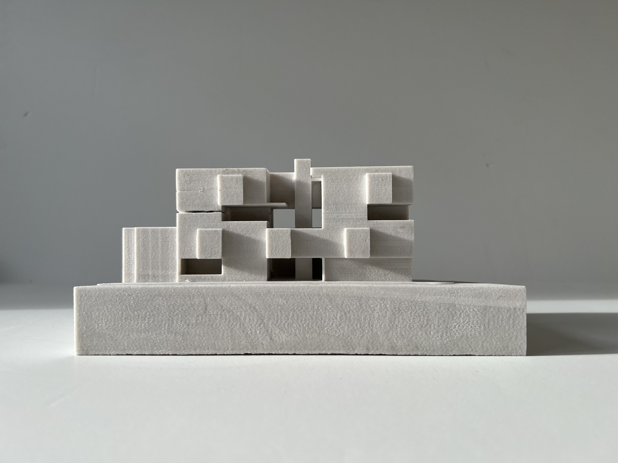 Carved Terrace Block— OBJECT TERRITORIES