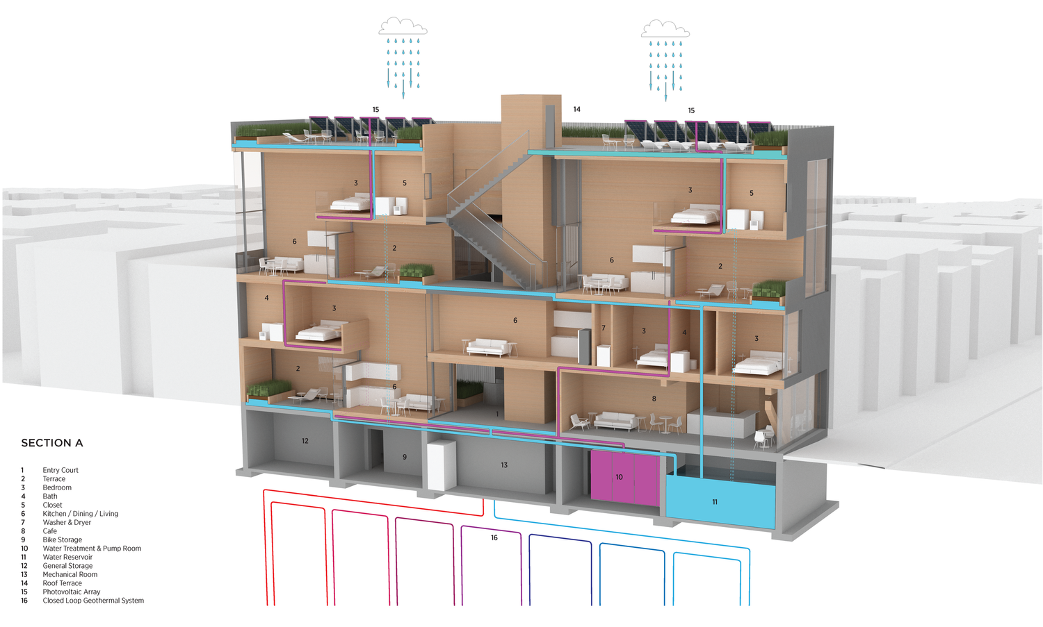 Carved Terrace Block— OBJECT TERRITORIES