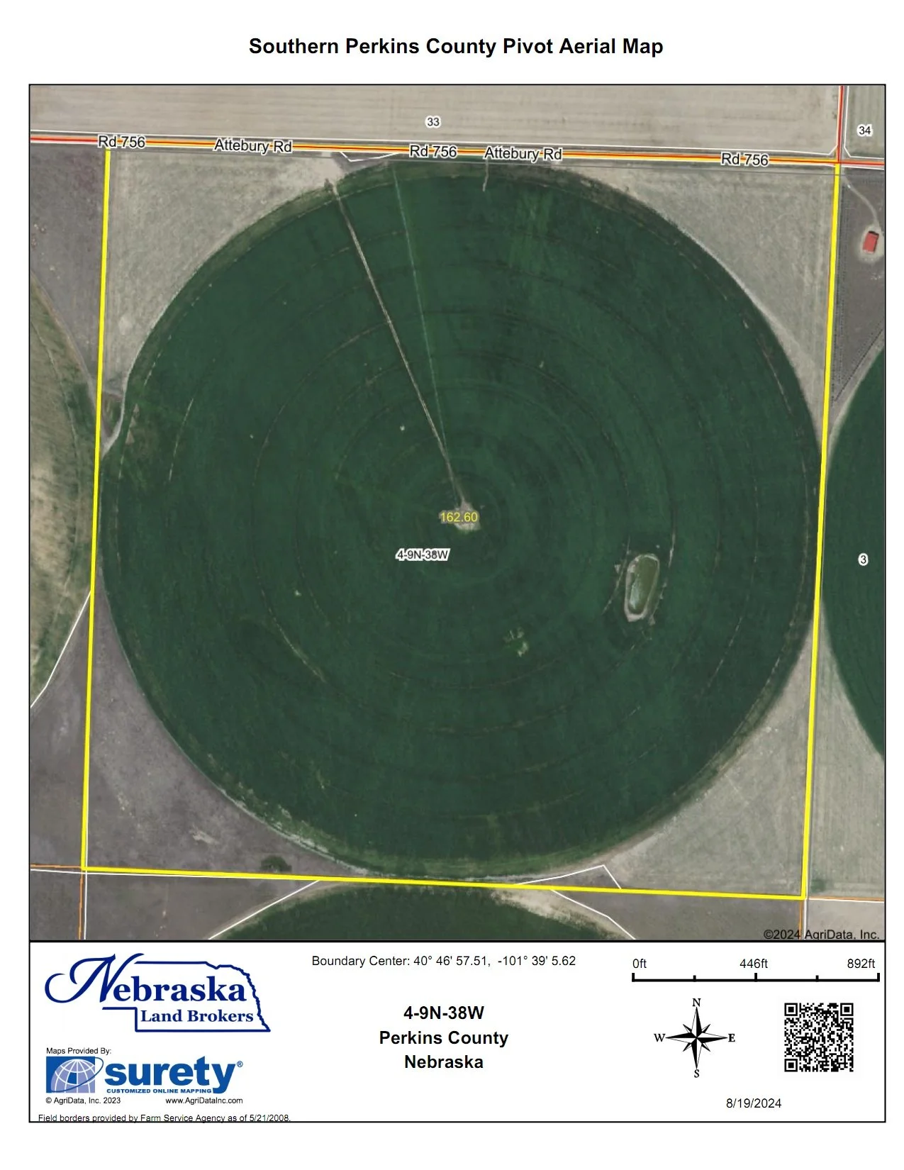 Southern Perkins Pivot Irrigated Farm - SOLD & CLOSED 1.24.2025 ...