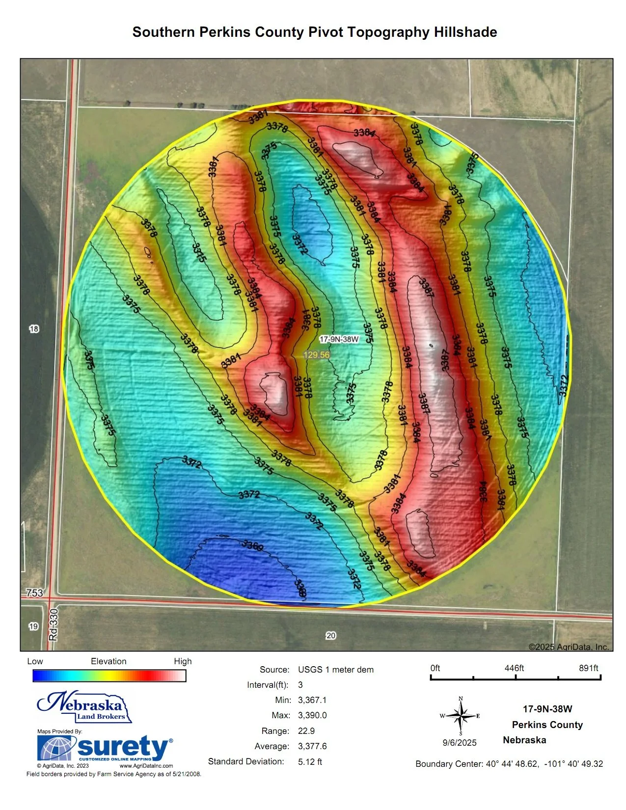 Southern Perkins Pivot Irrigated Farm - SOLD & CLOSED 2026.01.06 ...