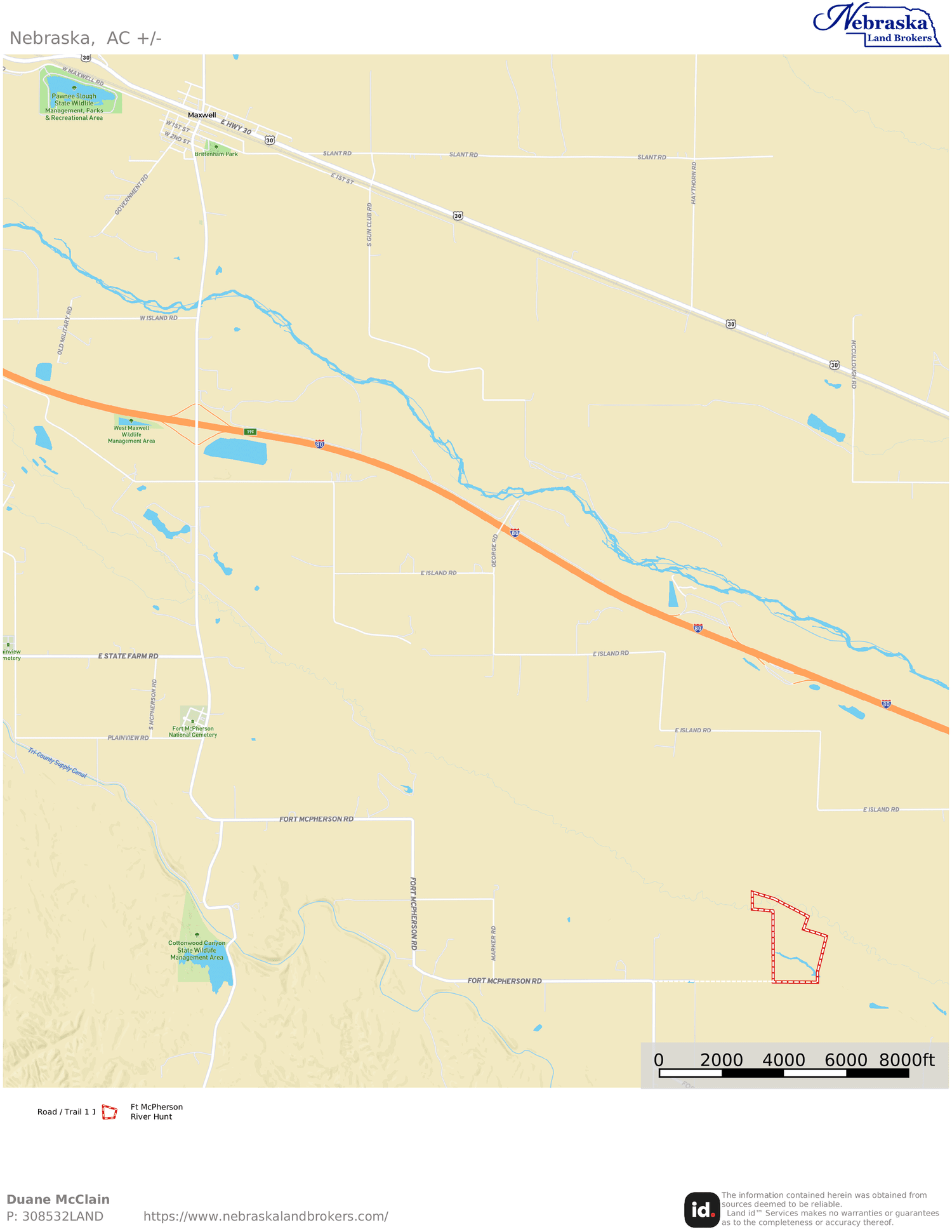 Ft McPherson River Hunt - Lincoln County NE - SOLD & CLOSED 4.3.24 ...