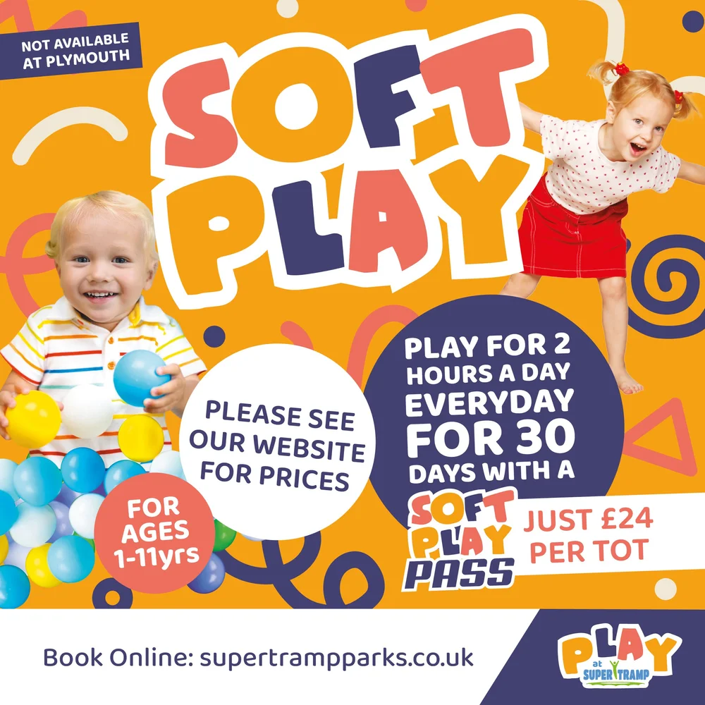 New Soft Play Sessions — Super Tramp Parks | UK Trampoline Parks