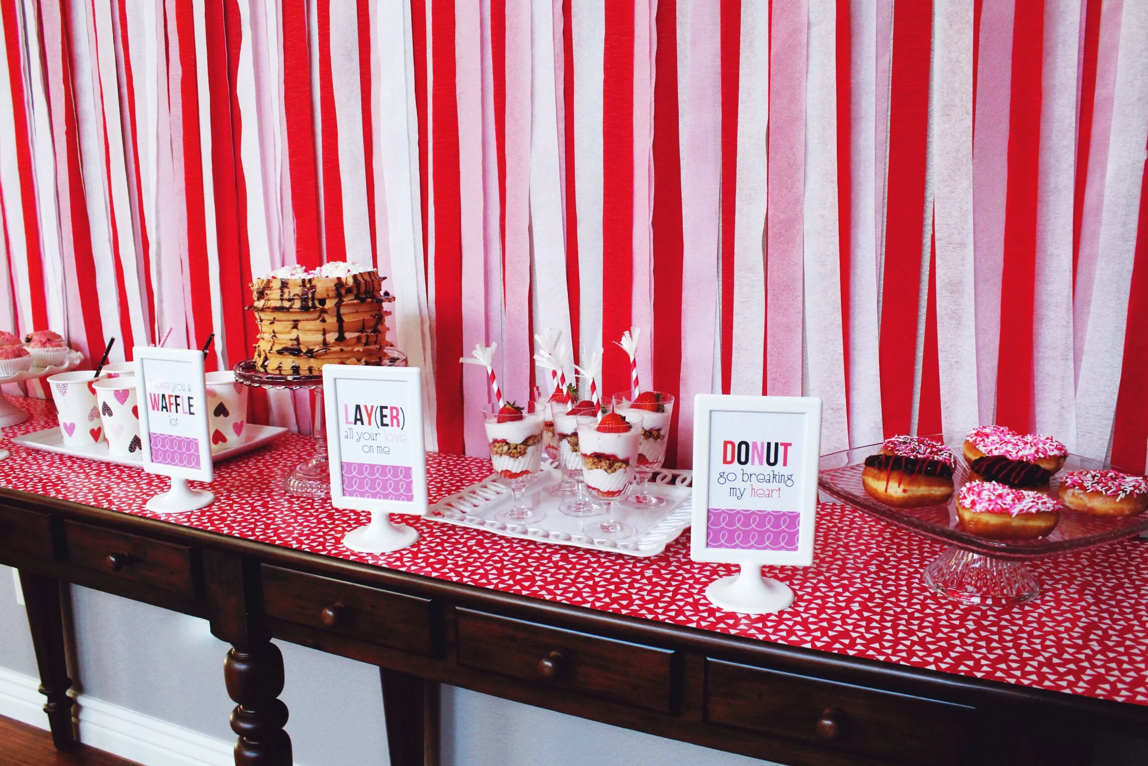 Pun-Filled Valentine's Day Breakfast — Design Organize Party