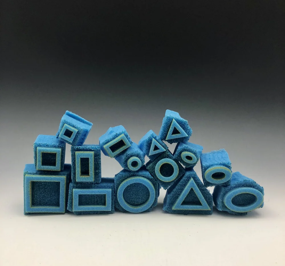 sponge stamp store — Blueberry Lane Pottery