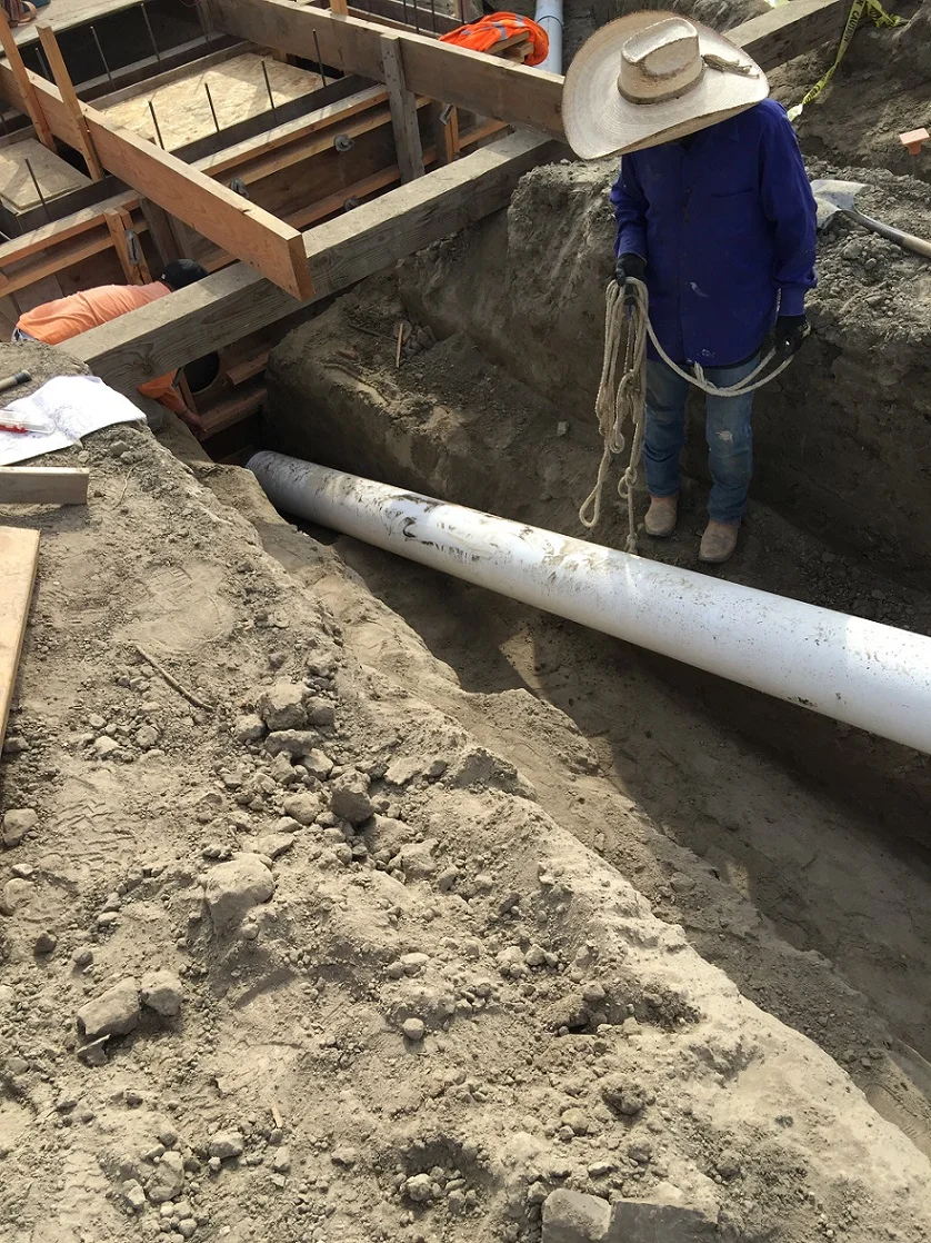 Ruby's Builder Inc. Construction — Stormwater Drains